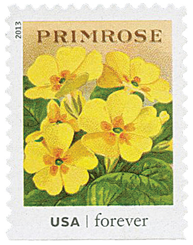 4763 - 2013 First-Class Forever Stamp - Vintage Seed Packets: Primrose ...