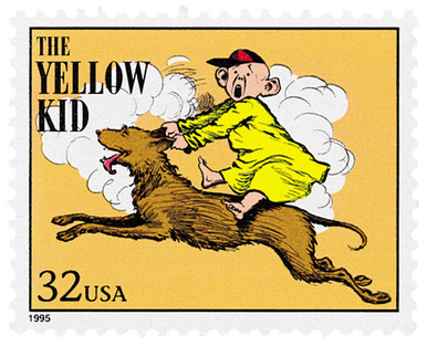 3000a - 1995 32c Comic Strip Classics: The Yellow Kid - Mystic Stamp ...