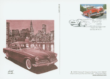 UX443 - 2005 23c 1953 Studebaker Starliner PC FDC - Mystic Stamp Company