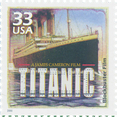 3191l - 2000 33c Celebrate the Century - 1990s: "Titanic" - Mystic ...
