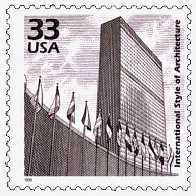 3186k - 1999 33c Celebrate the Century - 1940s: International Style of ...