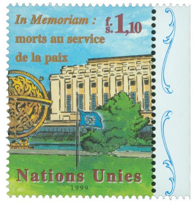 UNG347 - 1999 Geneva In Memoriam - Mystic Stamp Company