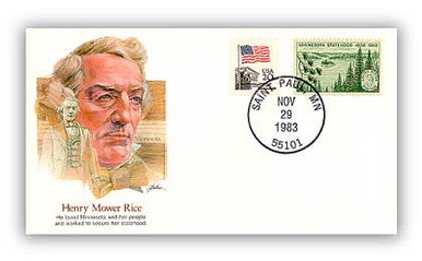 126439 - 1982 PRA Henry Mower Rice - Mystic Stamp Company