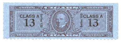 TC2417a - 1953, 13 Cigar Revenue Tax Stamps - Class A, Series 123 ...