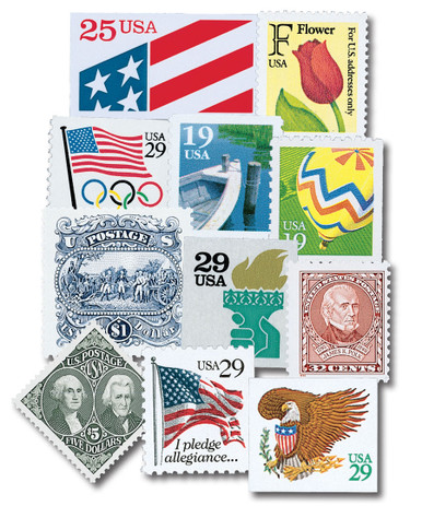 2475//2609 - 1990-94 Regular Issues, set of 37 stamps - Mystic Stamp ...