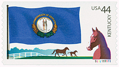 4293 - 2009 44c Flags of Our Nation: Kentucky - Mystic Stamp Company