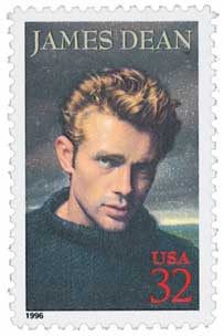 3082 - 1996 32c Legends of Hollywood: James Dean - Mystic Stamp Company