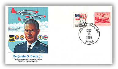 20071 - 1985 Benjamin O Davis Commemorative Cover - Mystic Stamp Company