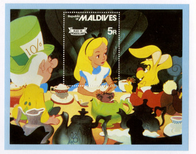 MDS379B - 1980 Disney's Alice in Wonderland, Mint Souvenir Sheet ...