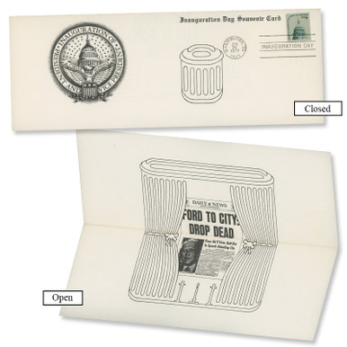 MCV002 - 1977 Inauguration Day Souvenir Card - Jimmy Carter 39th ...