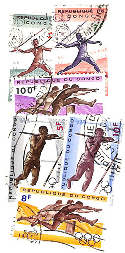 492-97 - 1964 Congo, Democratic Republic - Mystic Stamp Company