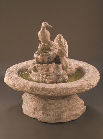 Buy 33" Duck Fountain - Outdoor Fountains - Four Seasons Garden Art