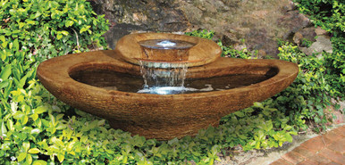 Buy 13" River Stone Fountain - Henri Studio Outdoor Fountains - Four ...