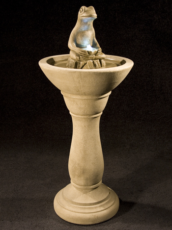 BUY 42" Petite Frog Fountain - Outdoor Fountains - Four Seasons Garden Art