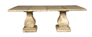 BUY 84" Old English Dining Table - Concrete Consoles and Tables - Four ...