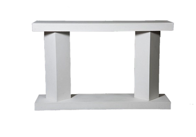 BUY 60" Modern Double Console - Concrete Consoles and Tables - Four ...