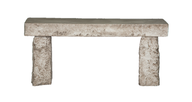 BUY 41" Rough Hewn Bench - Concrete Benches - Four Seasons Garden Art