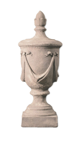 BUY 31" Large Garland Finial - Elegant Earth Finials - Four Seasons ...