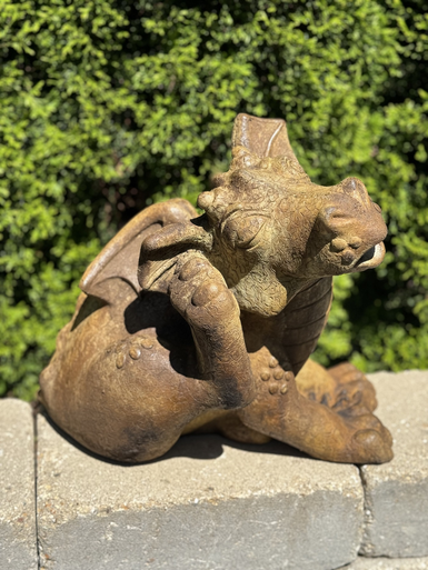 BUY 12" "Iggy" the Itchy Dragon - Henri Studio Dragon Statues - Four ...