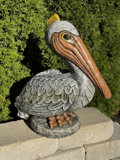 BUY 21" Pelican - Henri Studio Pelican Statues - Four Seasons Garden Art