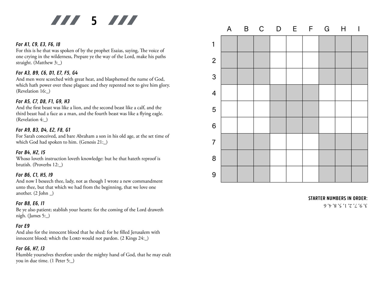 Bible Sudoku