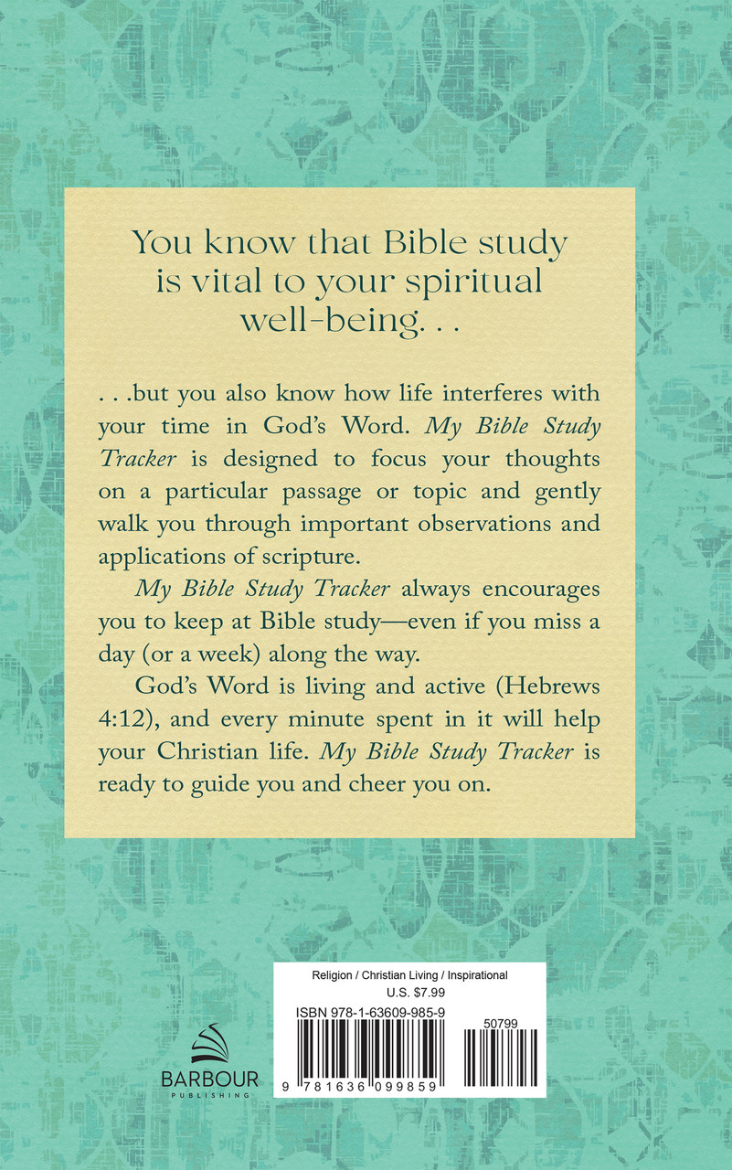 My Bible Study Tracker [Tropical Florals]