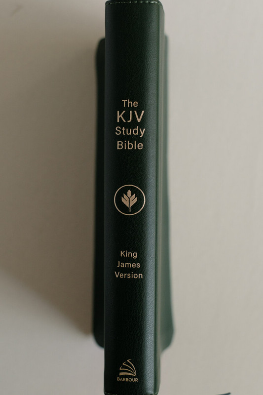 The KJV Study Bible, Indexed (Evergreen Fog)