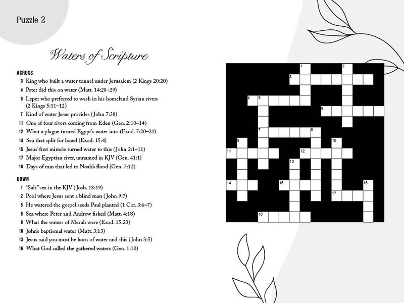 Calming Bible Crosswords