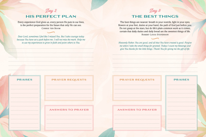 A Year of God's Goodness: A Prayer and Praise Tracker for Women