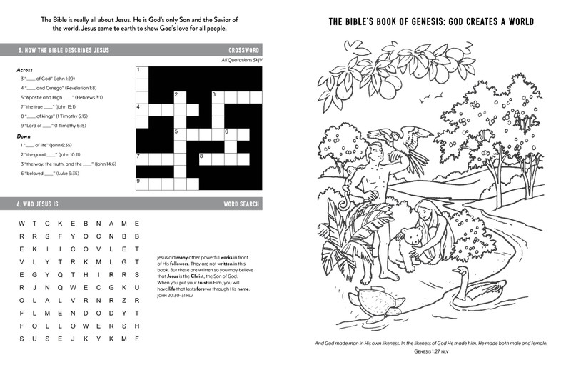Know Your Bible Activity Book for Kids