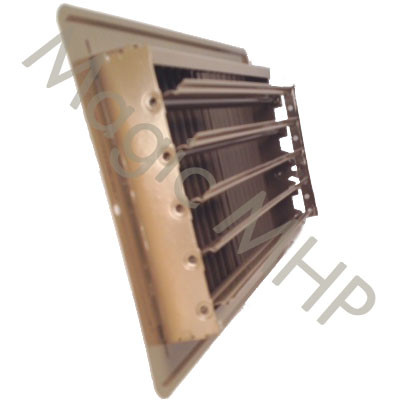 6" x 10" Floor Register - Brown