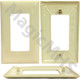 Snap-On Cover Plate - Single Gang - Ivory for Self-Contained ...