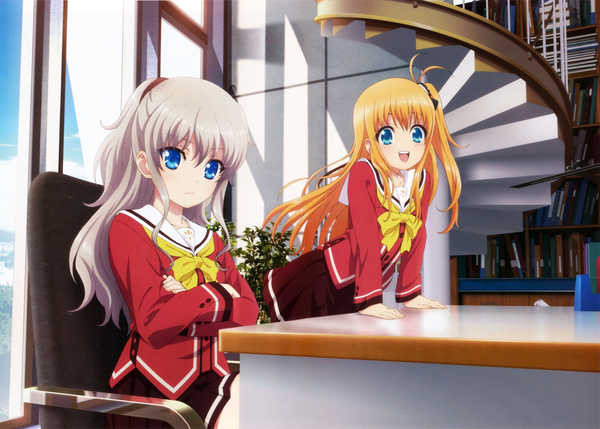 Nao Tomori Yusa Kurobane Anime Charlotte APC - Juragan Poster