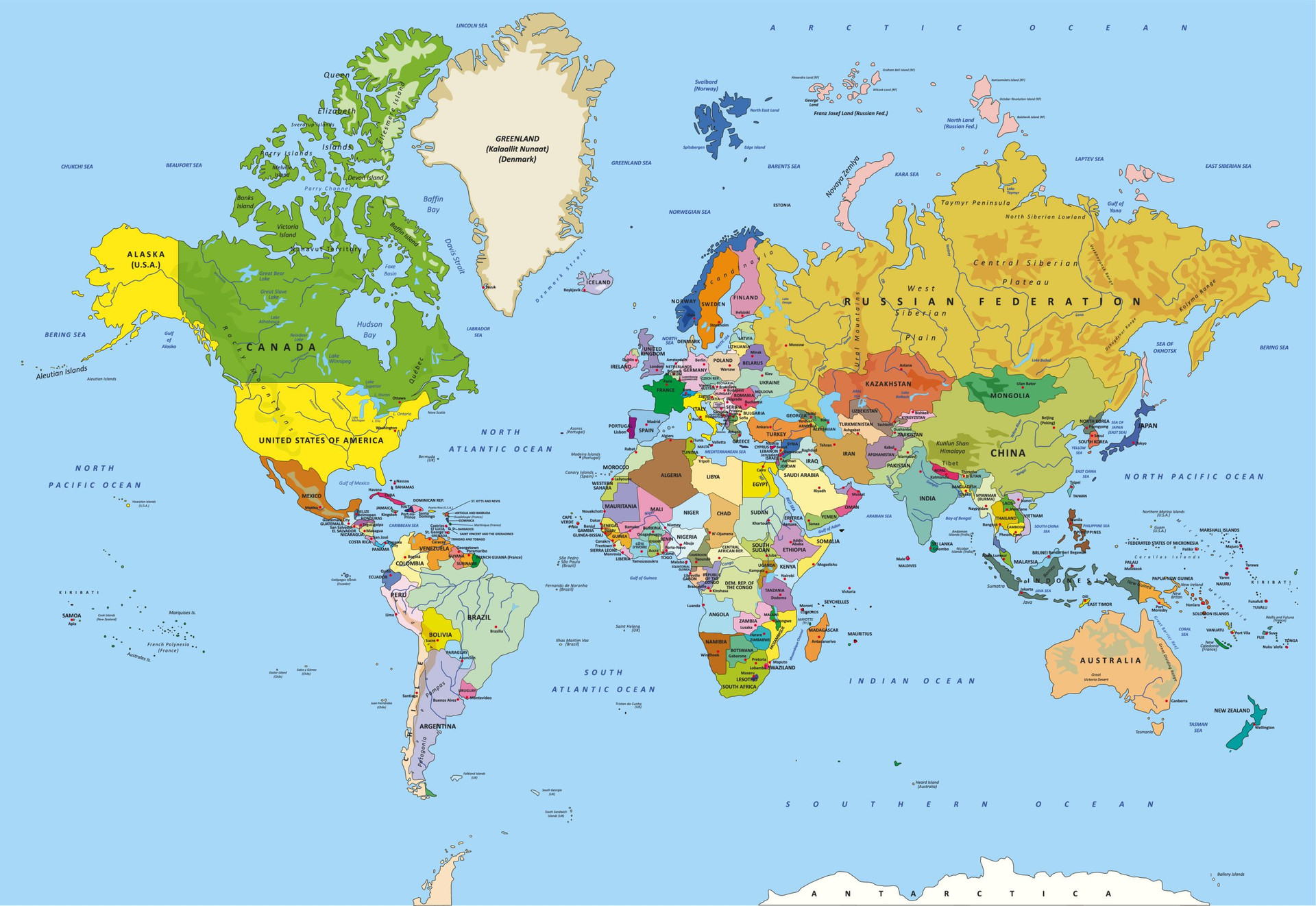 Peta Dunia world maps 032