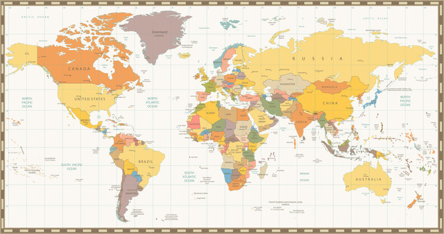 Peta Dunia world maps 051