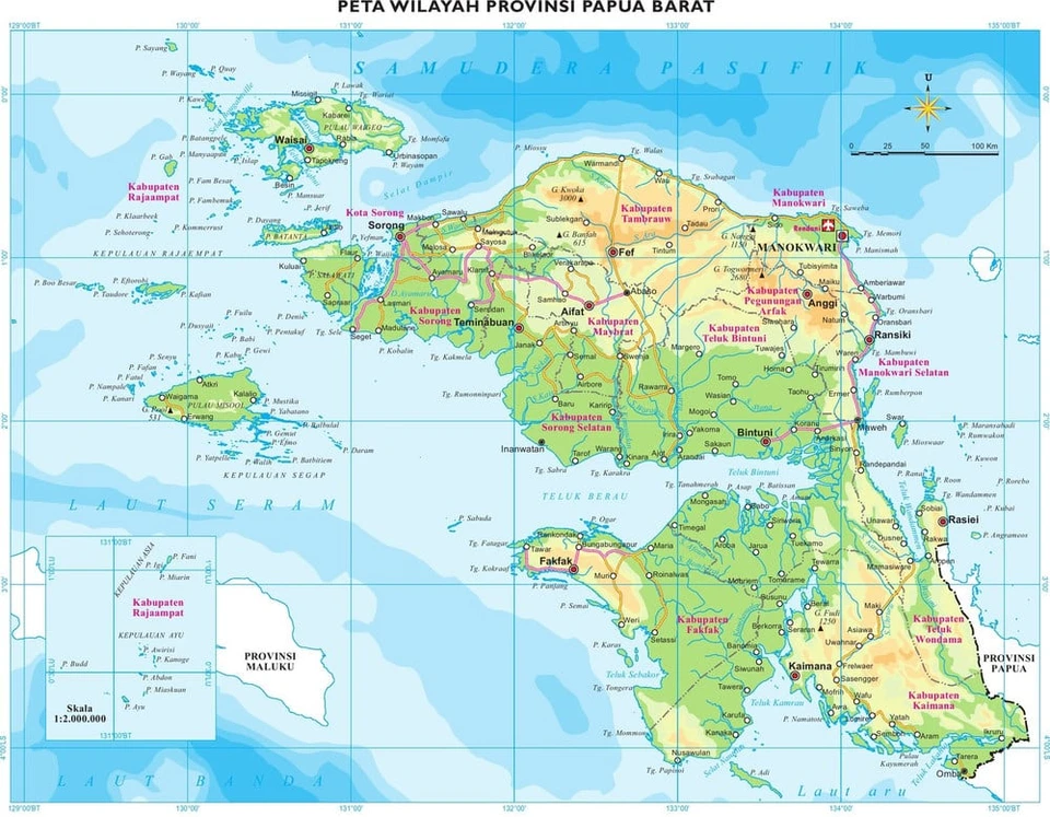 Peta Provinsi Jawa Barat