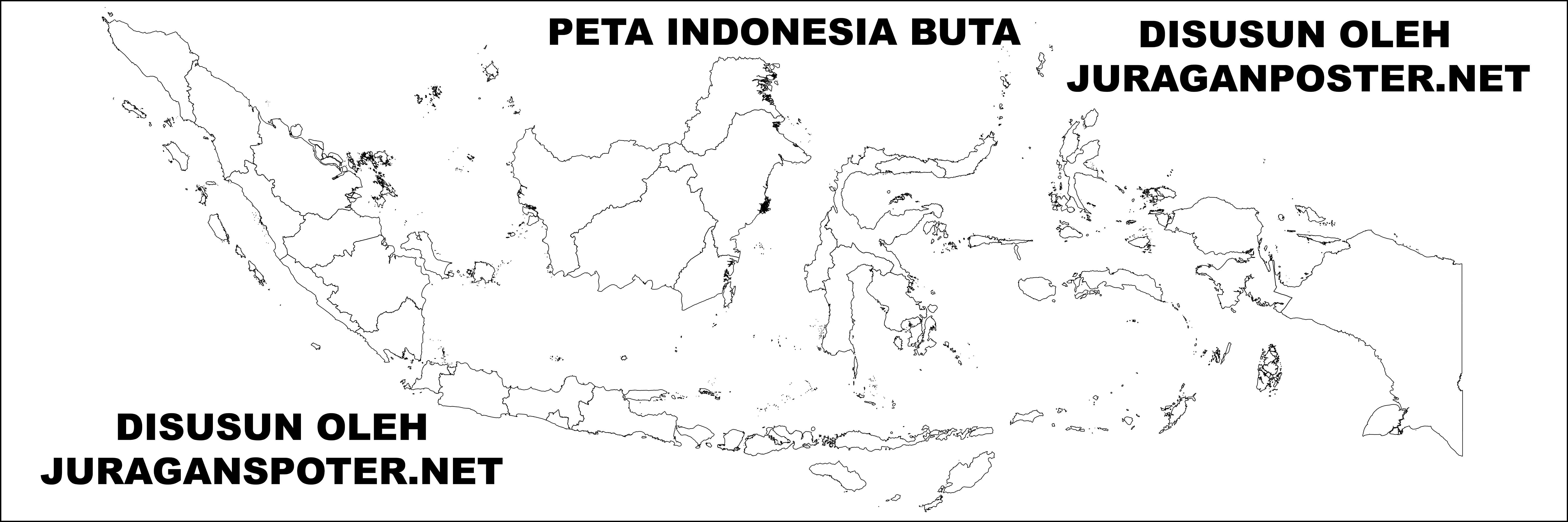 peta indonesia polos hitam putih - Juragan Poster