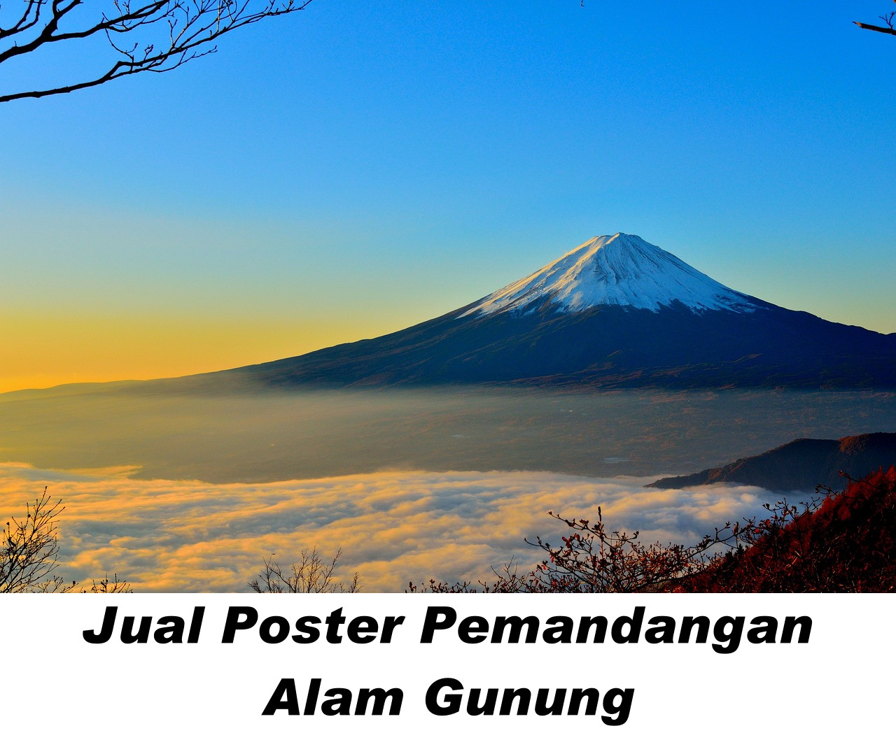 Poster Pemandagan Alam Untuk Dekorasi Ruangan - Juragan Poster
