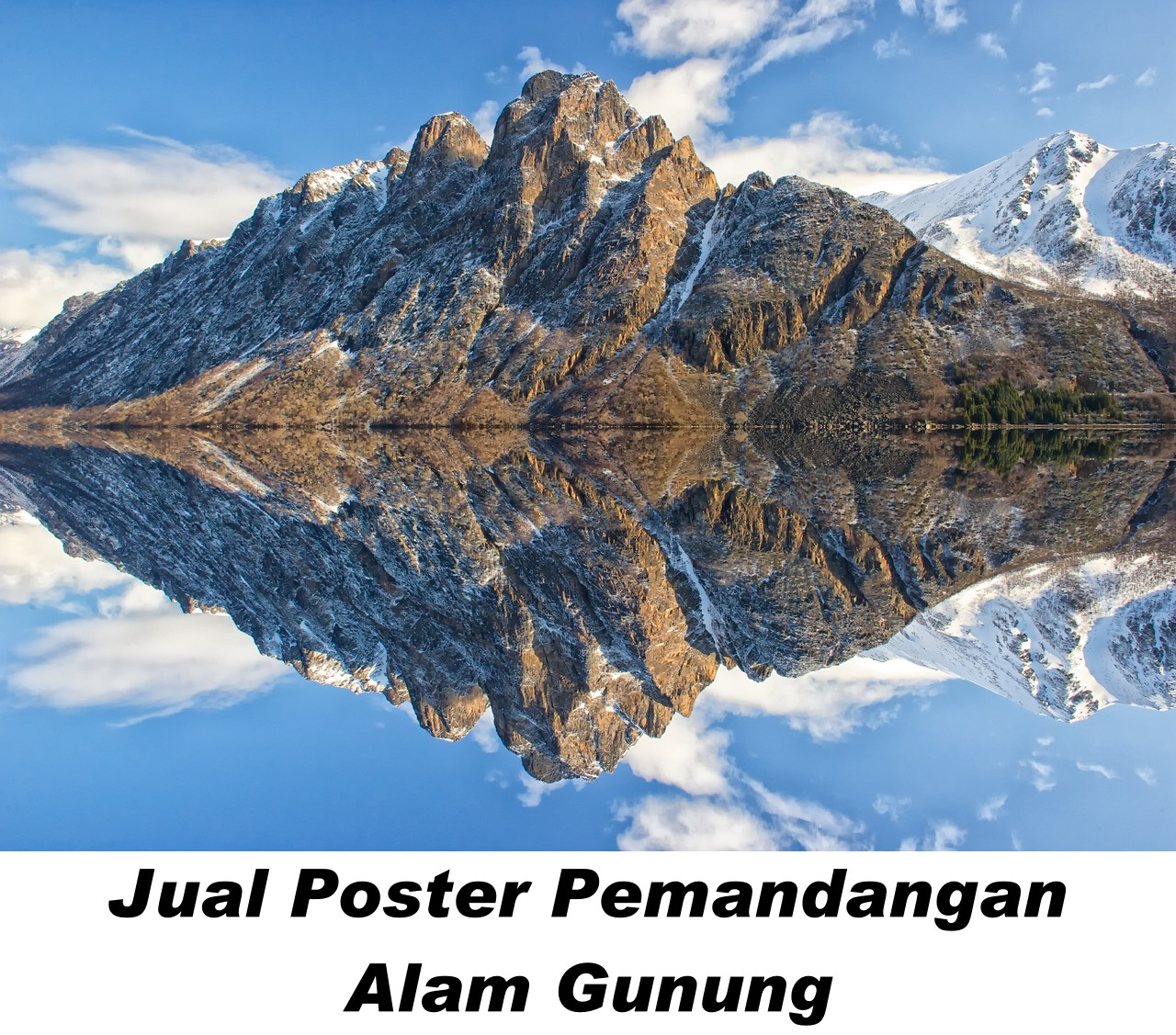 Poster Pemandangan Alam Gunung Untuk Dekorasi Ruangan - Juragan Poster