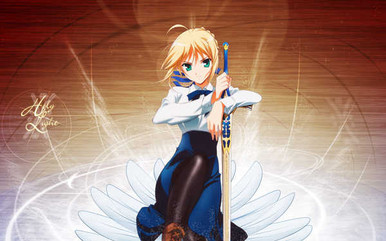 Fate Series Fate Stay Night Unlimited Blade Works APC005 - Juragan Poster