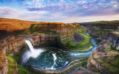 Canyon Cliff Nature River Waterfall Waterfalls Palouse Falls APC ...