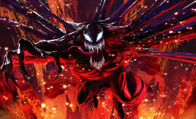 venom key art 4k 8k WPS - Juragan Poster