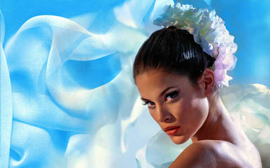 Blue Face Jenna Pietersen Model Models Jenna Pietersen APC - Juragan Poster