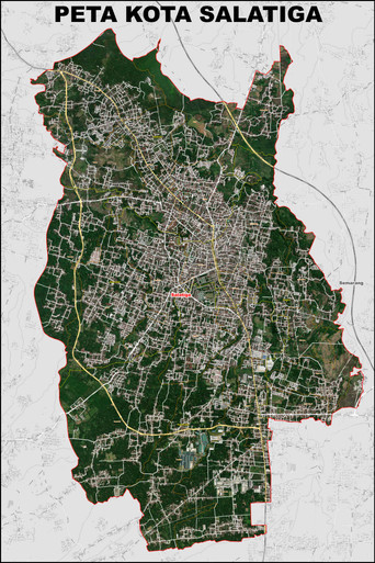 Peta Kota Salatiga Satelit Kecamatan Dan Kelurahan