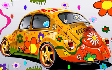 Artistic Car Drawing Vehicles Artistic APC - Juragan Poster