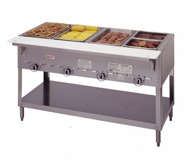 Duke 305 Aerohot 5 Well Steam Table - Propane - Globe Equipment Company