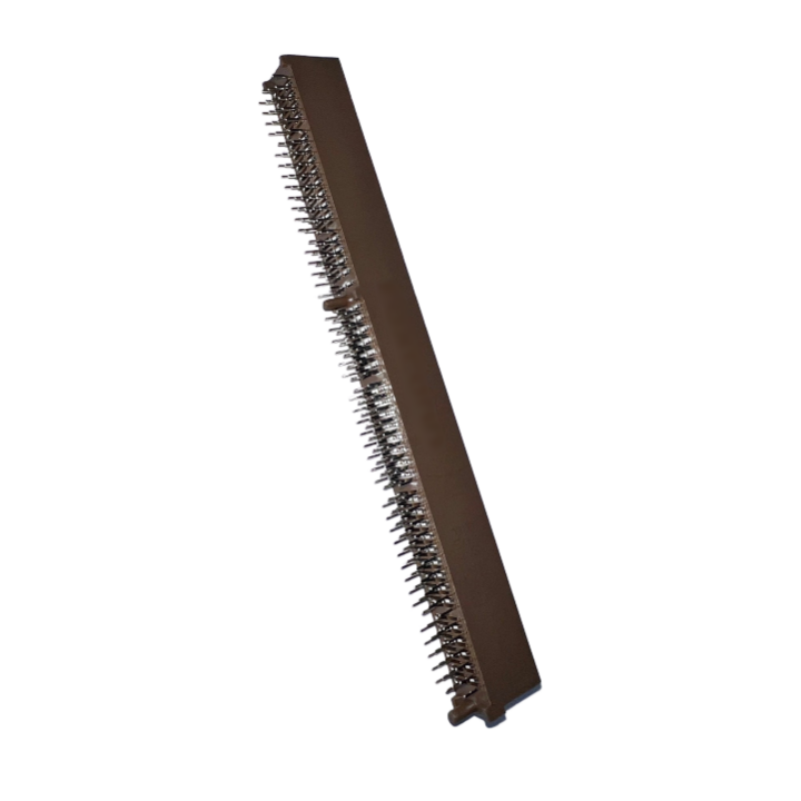 EI09401 Connector, Female straight single part card edge solder