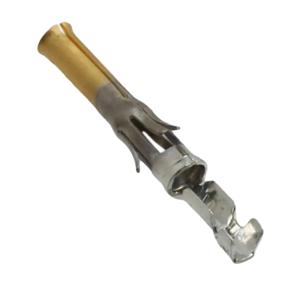 Pack of 5 66594-4 Socket Contact Gold Crimp 20-24 AWG Stamped