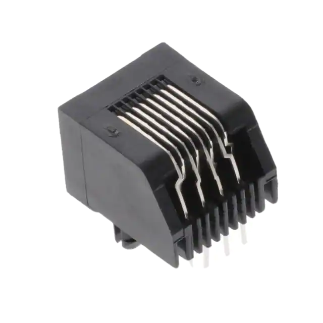 5555164-4 Connector Jack Modular 8P8C Right Angle Unshielded :RoHS