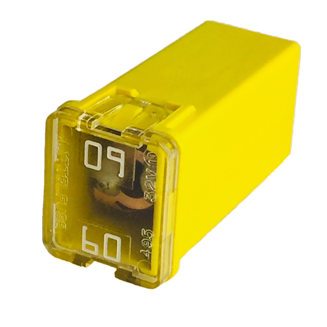 LITTELFUSE 0495060 - JCAS60 JCASE FUSE RATED 495 32V 60A YELLOW
